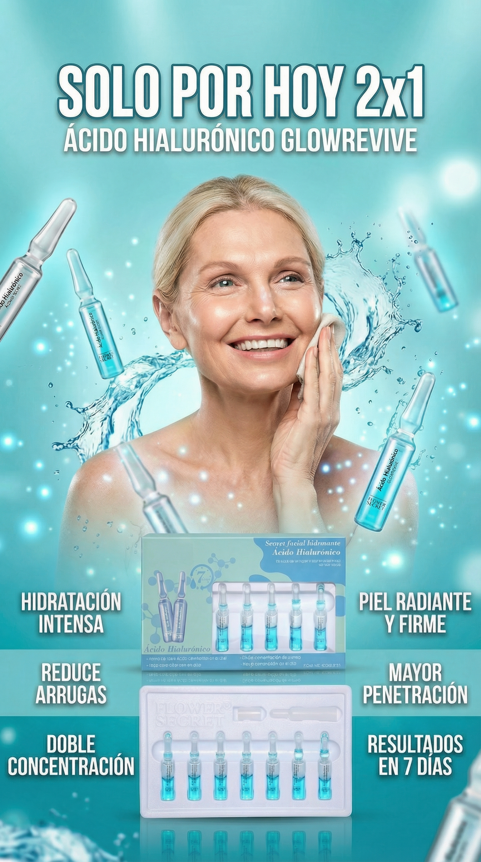 Ampollas de ácido hialurónico GlowRevive - SOLO POR HOY PACK 2X1 [PAGA ...